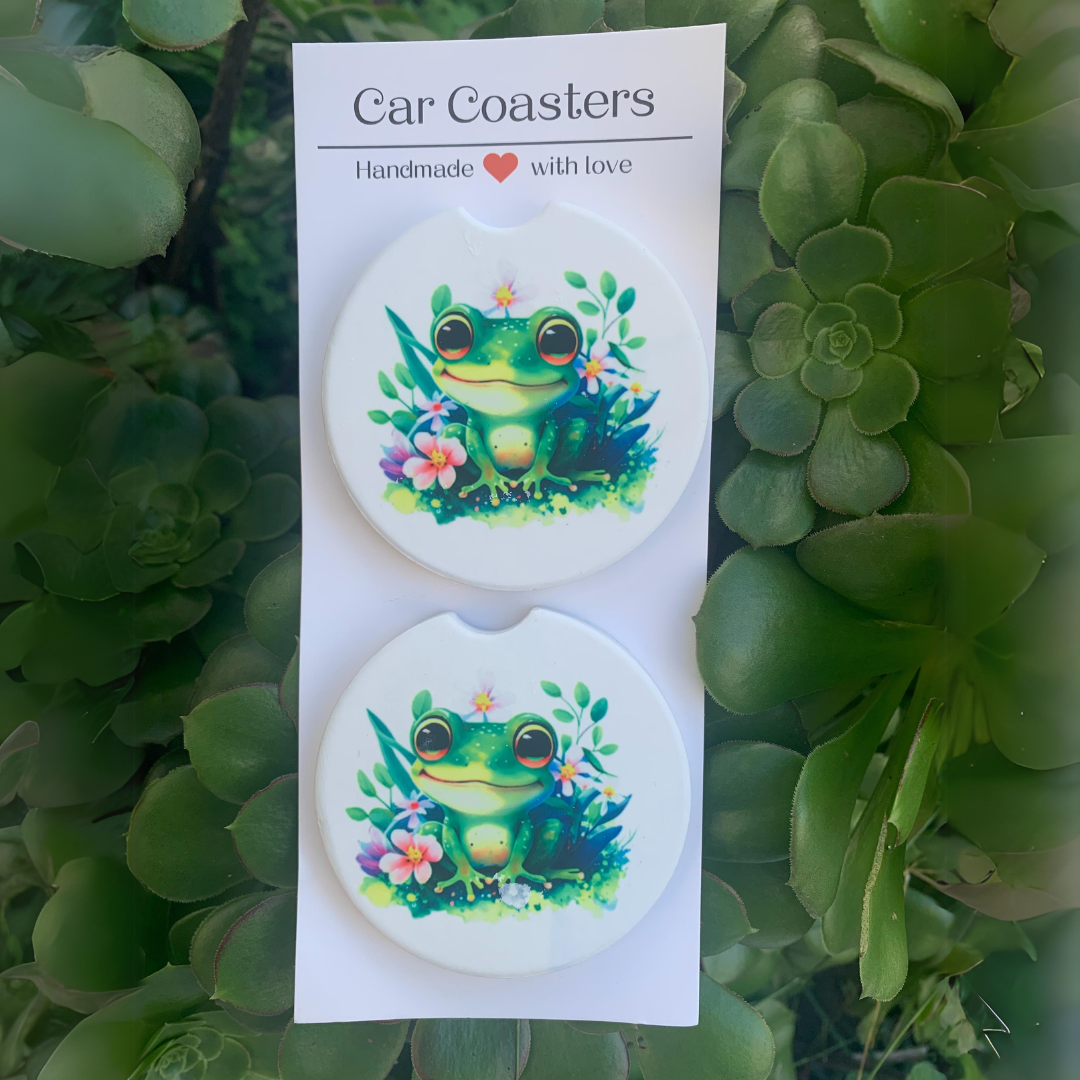 Car Coasters – Hot Mess Designs